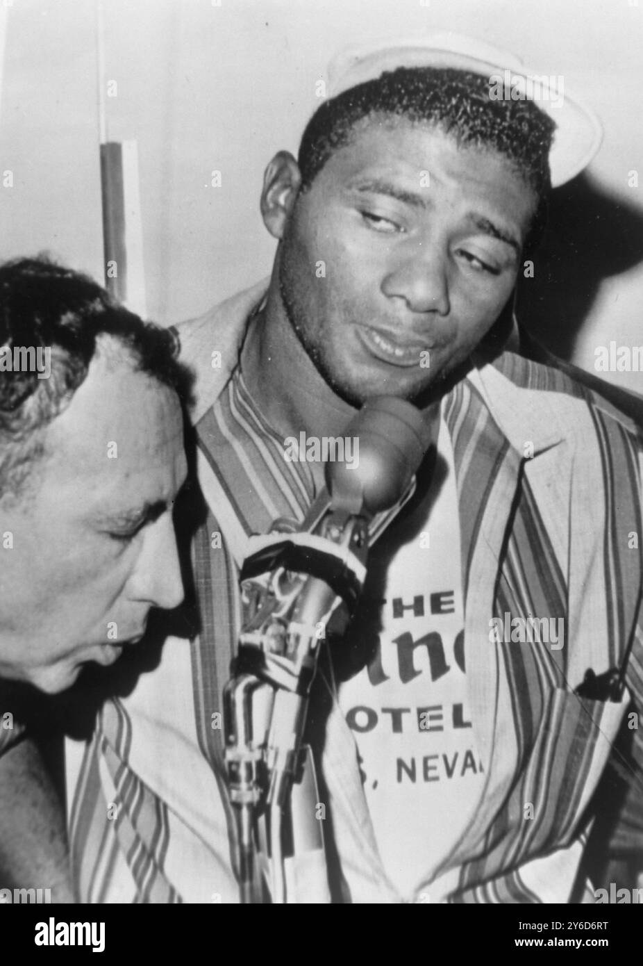 BOXING HEAVYWEIGHT FLOYD PATTERSON INTERVIEWED AFTER LOOSING FIGHT TO ...