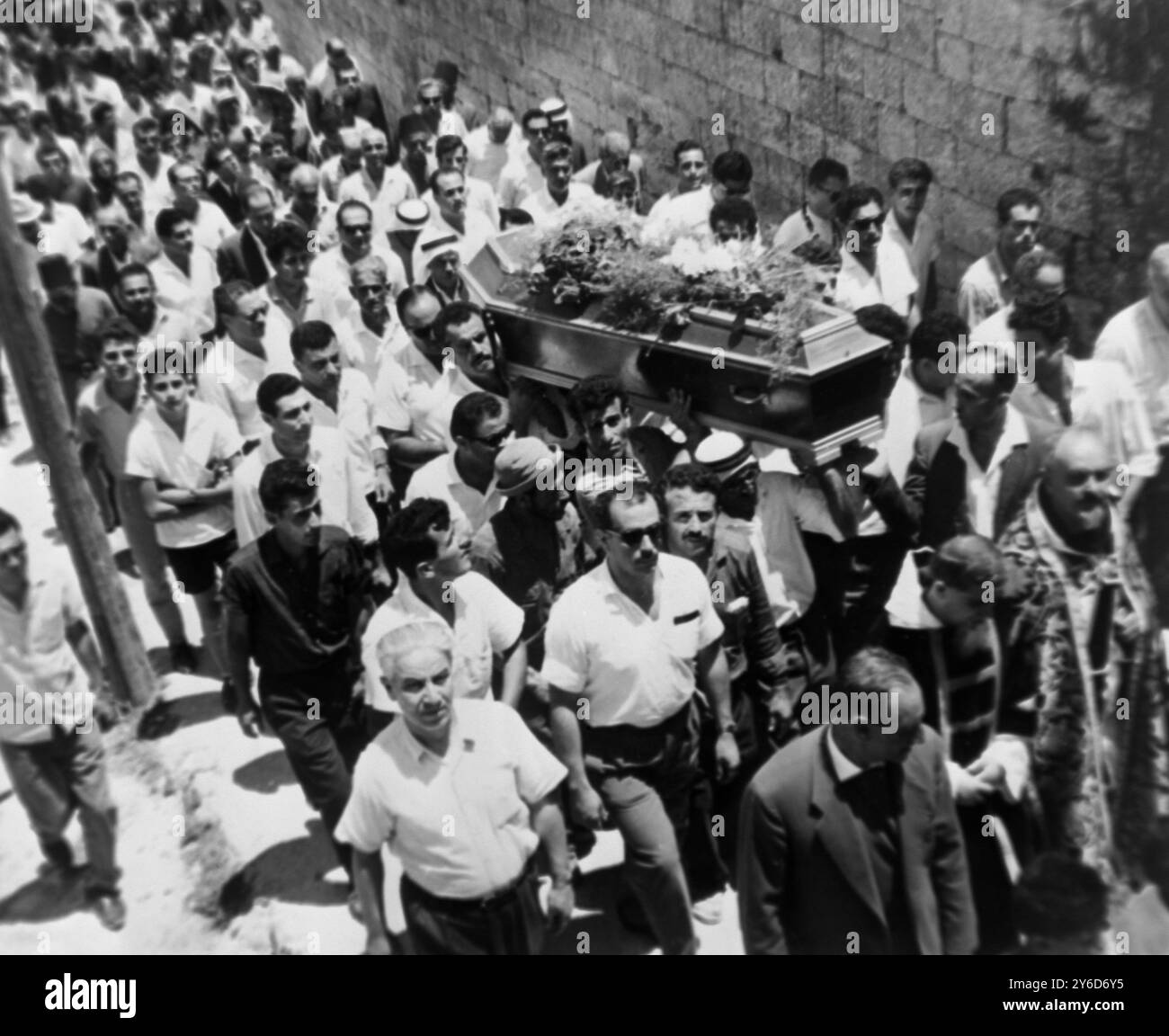 FUNERAL OF BISHOP PIERRE GIORGIO CHIAPPERO IN NAZARETH, ISRAEL ; 22 ...
