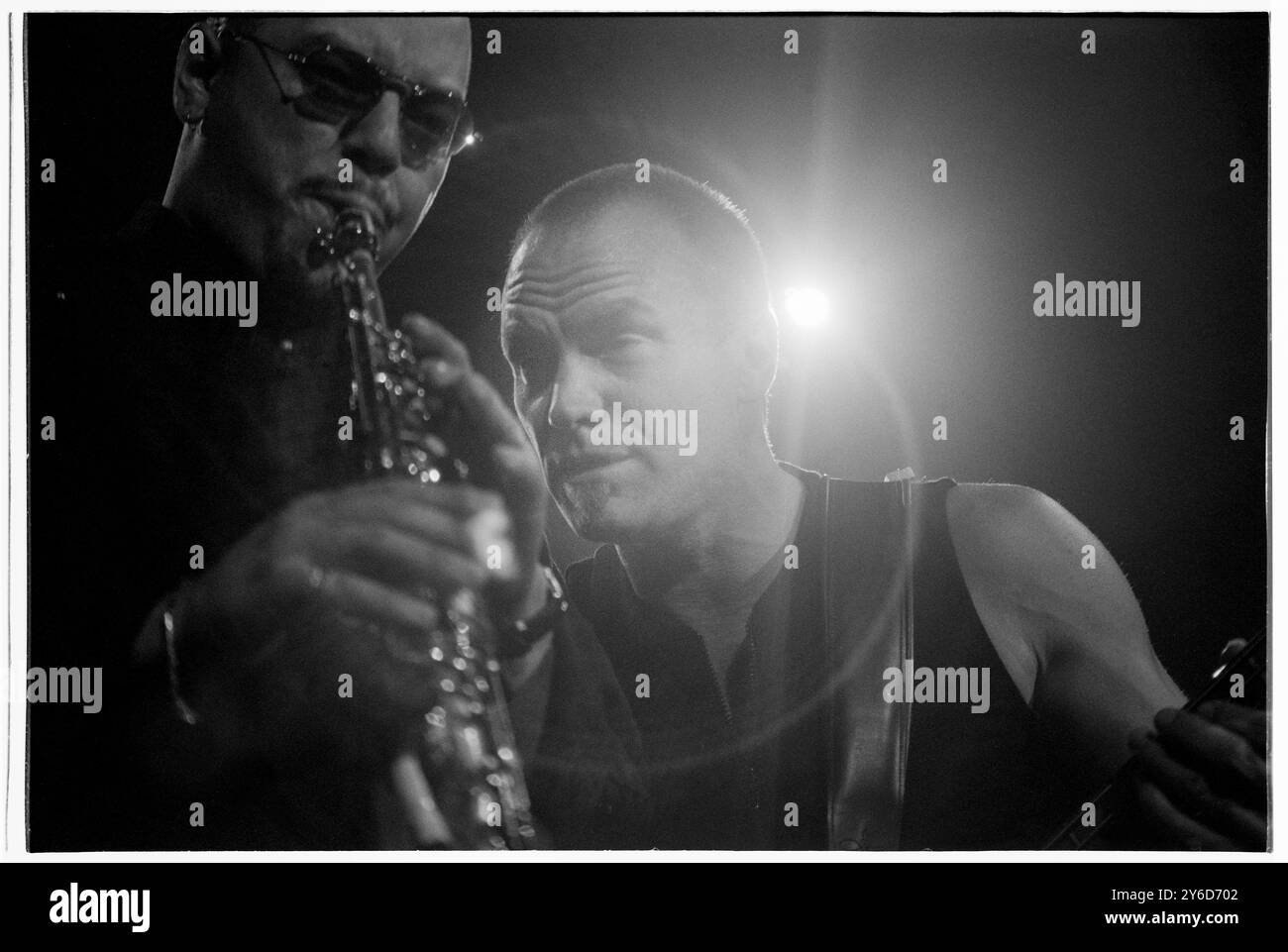 STING, MERCURY FALLING TOUR, 1996: Sting playing live at Cardiff ...