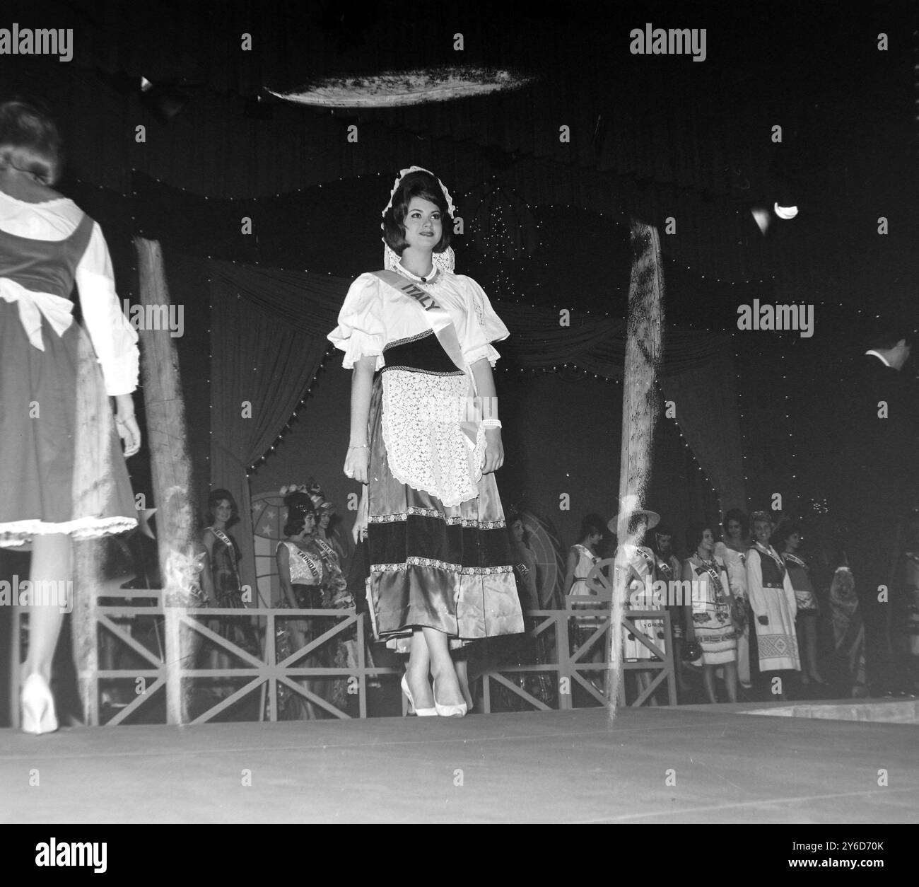 MISS UNIVERSE CONTESTANTS IN NATIONAL COSTUMES IN MIAMI BEACH - MISS ...