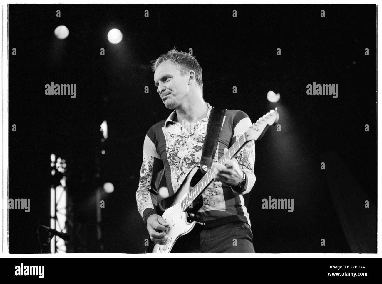 STING, ALL THIS TIME TOUR, CONCERT, 2001: The singer songwriter Sting ...