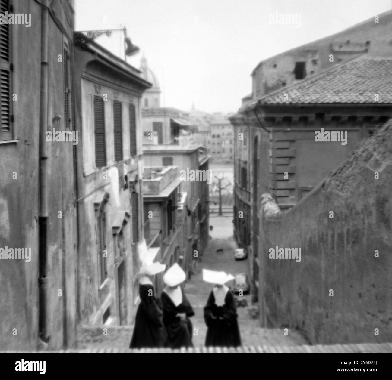 NUNS NEAR SISTERS OF CHARITY OF ST VINVENT DE PAUL IN ROME ; 18 JULY ...
