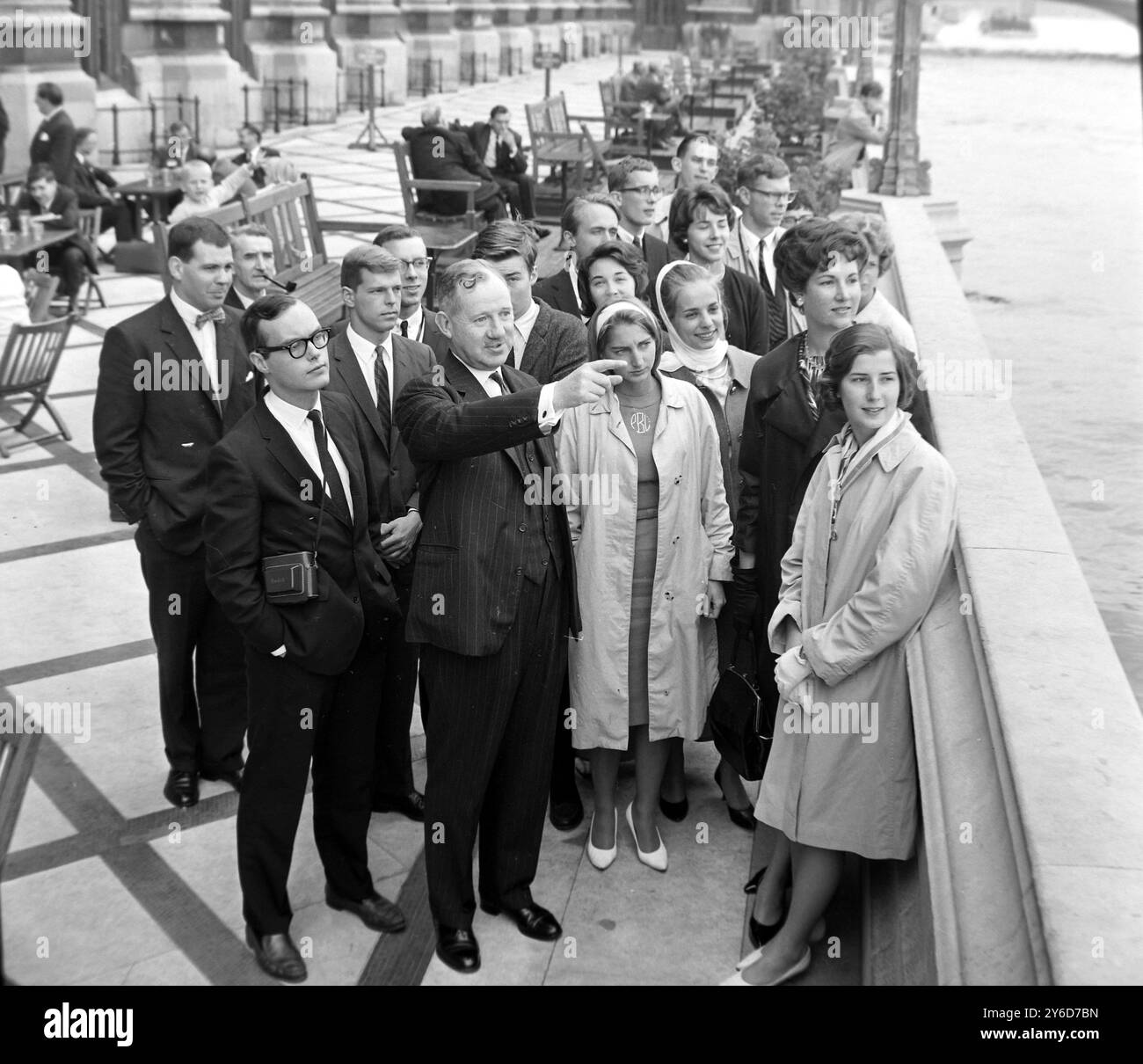 MARTIN MCLAREN MP WITH RICHARD HAWKINS IN LONDON / ; 18 JULY 1963 Stock ...