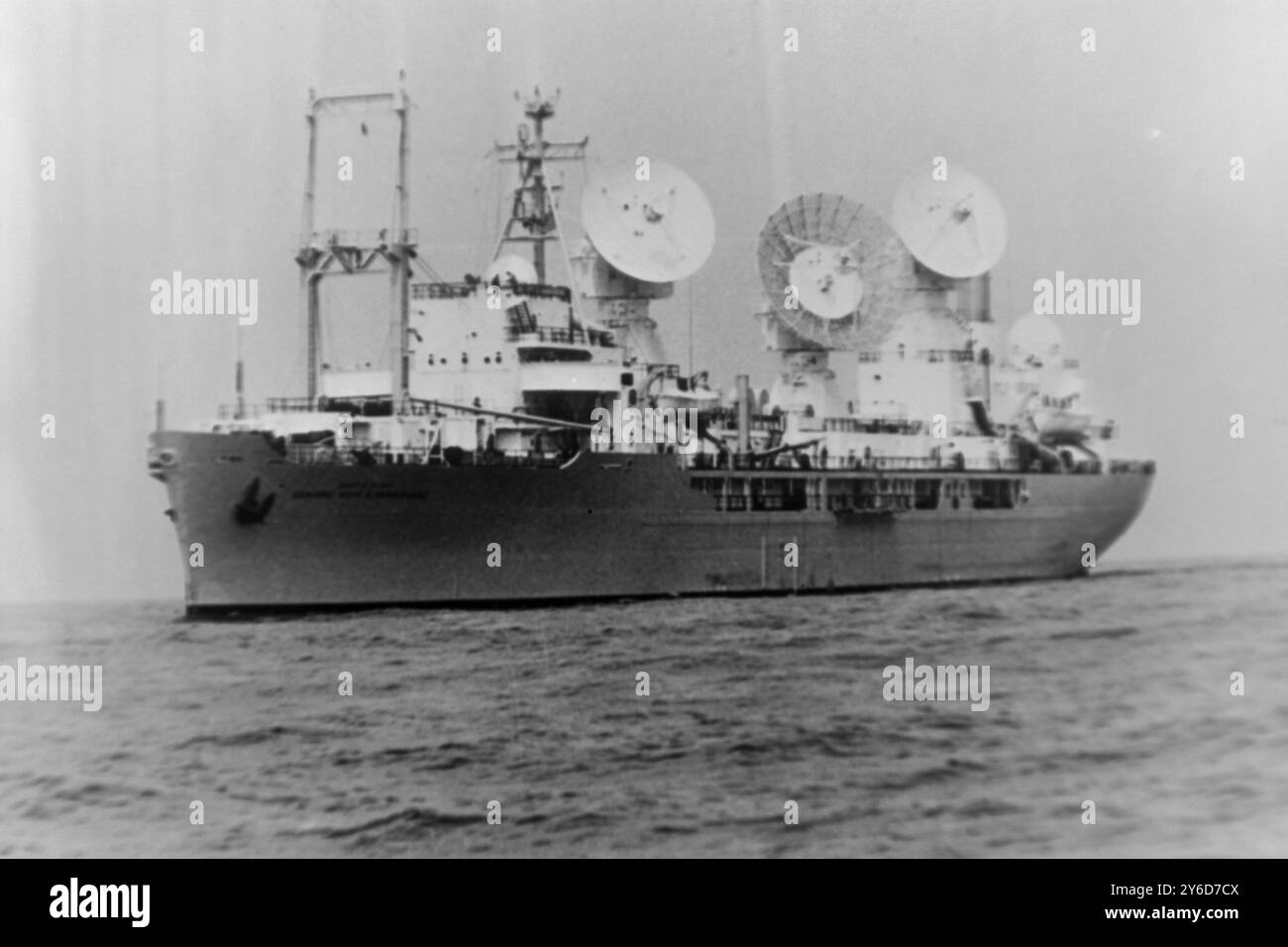 NEW AMERICAN MISSILE TRACKING SHIP ARIS IN NEW JERSEY ; 17 JULY 1963 ...