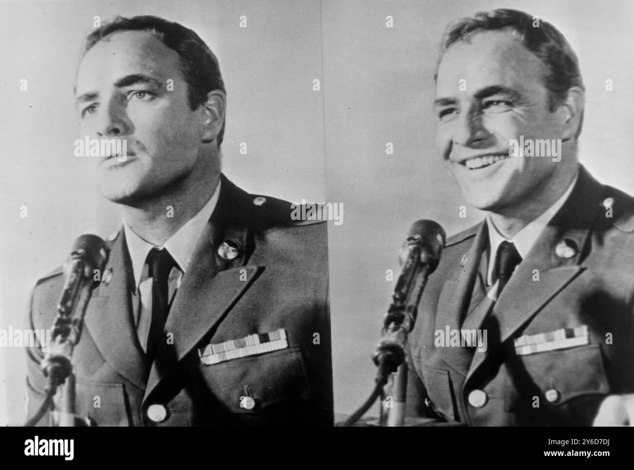 HOLLYWOOD ACTOR MARLON BRANDO / ; 17 JULY 1963 Stock Photo - Alamy