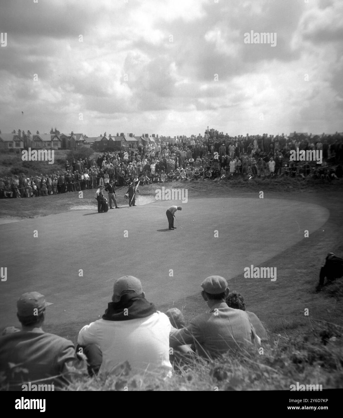 GOLFER BOB CHARLES OF NEW ZEALAND WINS AT THE BRITISH GOLF ...
