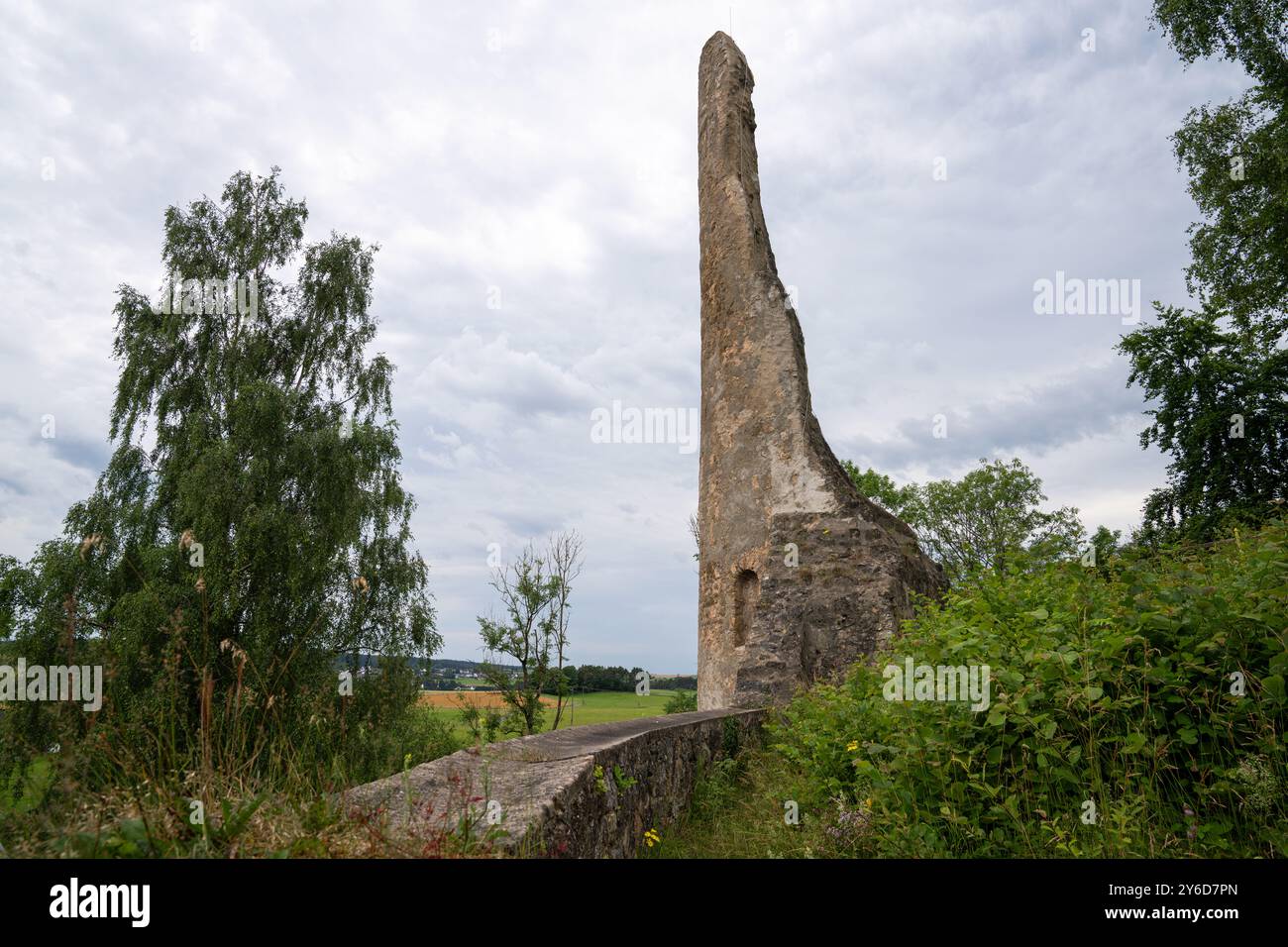 Kerpen, Germany - July 15, 2024: Panoramic image of old Schlossthal ...