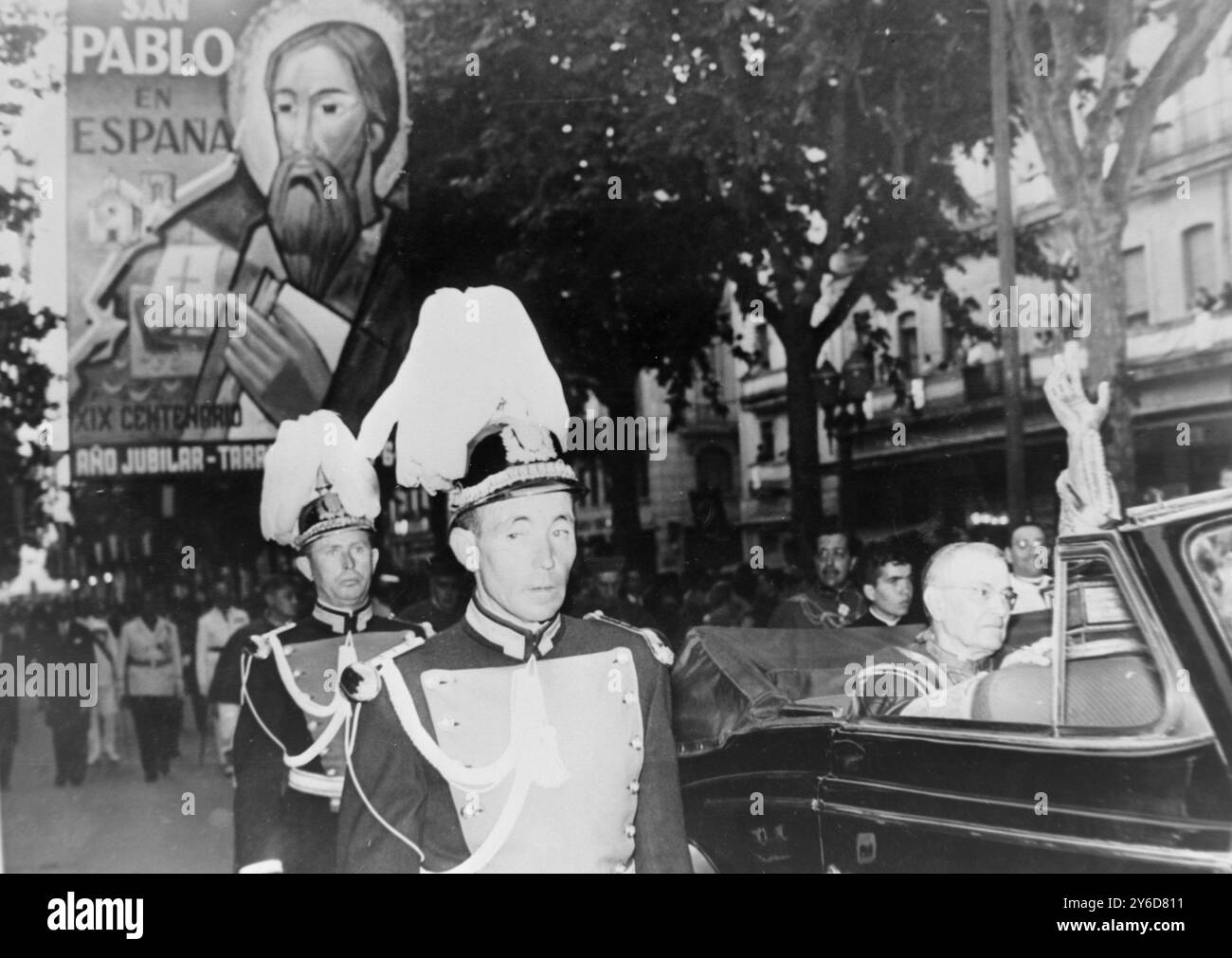 THE ARM OF ST PAUL ARRIVES IN SPAIN / ; 12 JULY 1963 Stock Photo - Alamy