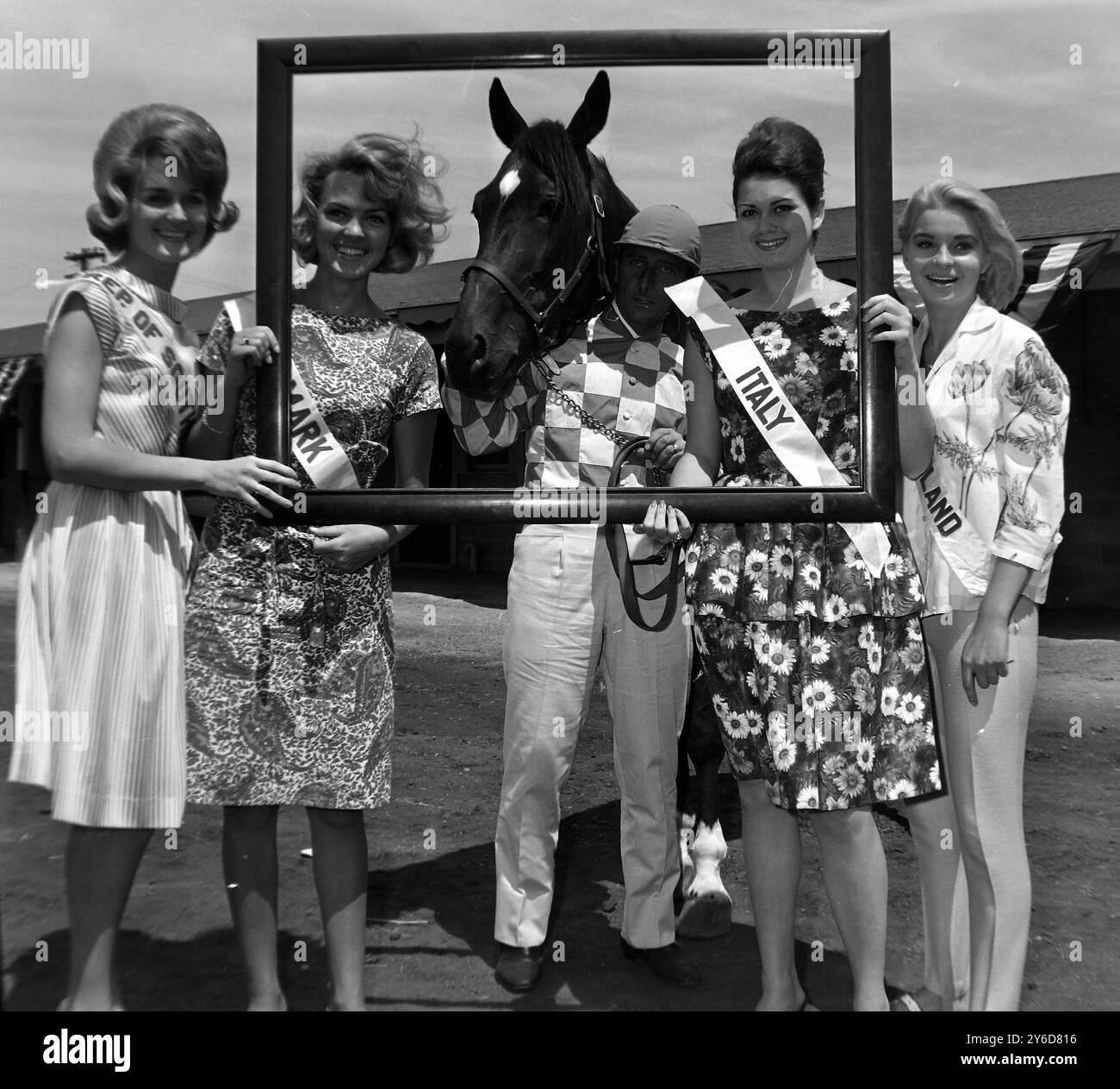 MISS UNIVERSE CONTESTANTS IN NEW YORK: ELLEN LIEBENBERG, GIANNA SERRA ...