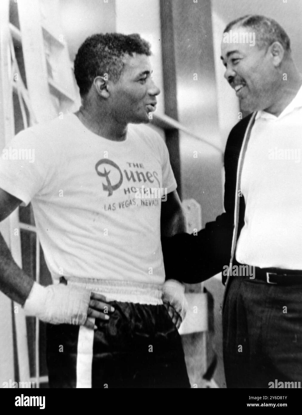 BOXING CHAMPION FLOYD PATTERSON RELAXING IN LAS VEGAS ; 11 JULY 1963 ...