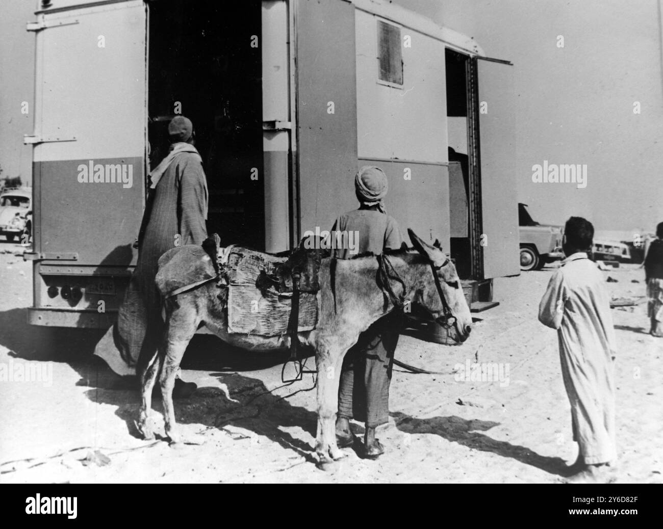 A television crew Black and White Stock Photos & Images - Alamy
