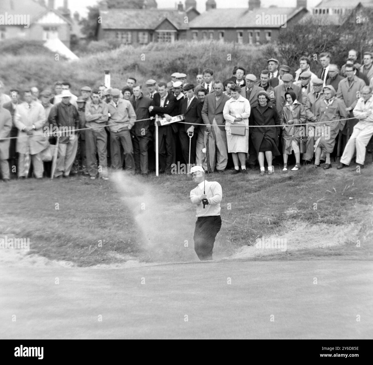 GOLF PLAYER JACK NICKLAUS IN ACTION IN LYTHAM ST. ANNES / ; British ...