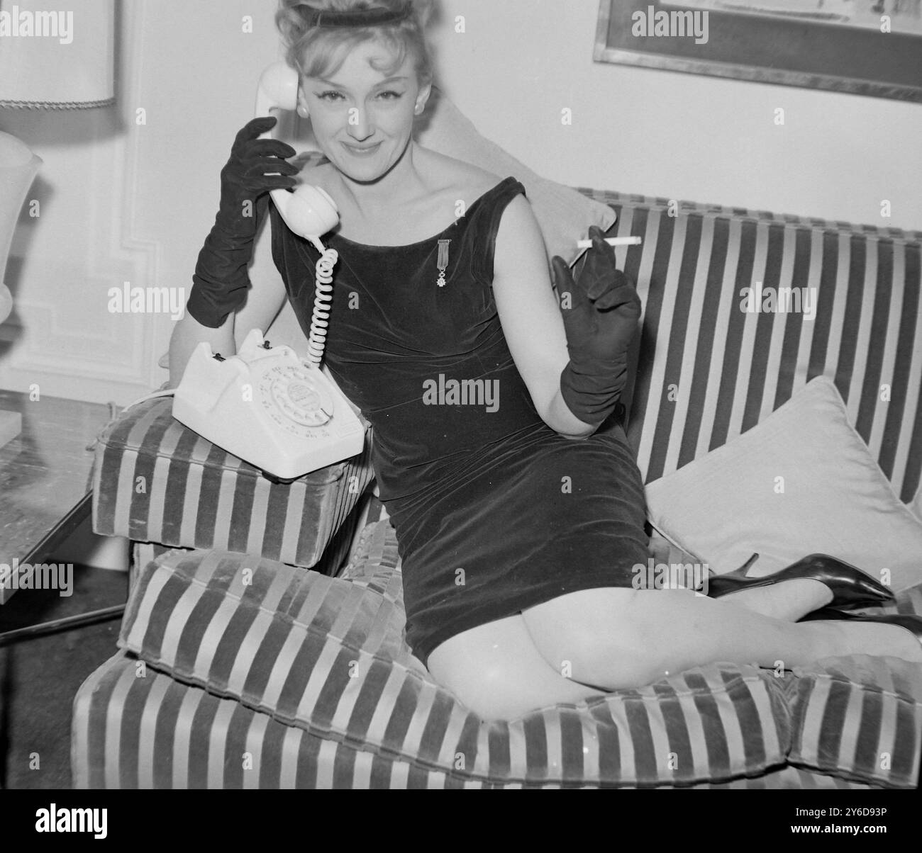 LYDIA LOVA TO DANCE IN LONDON - STRIP TEASE / ; 4 JULY 1963 Stock Photo - Alamy