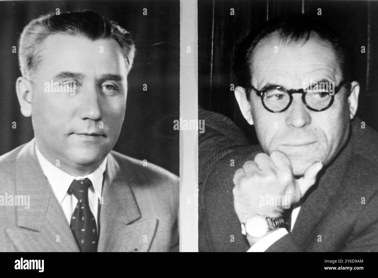 YUGOSLAV POLITICIAN MINISTER MEMBERS OF GOVERNMENT ALEKSANDAR RANKOVIC ...