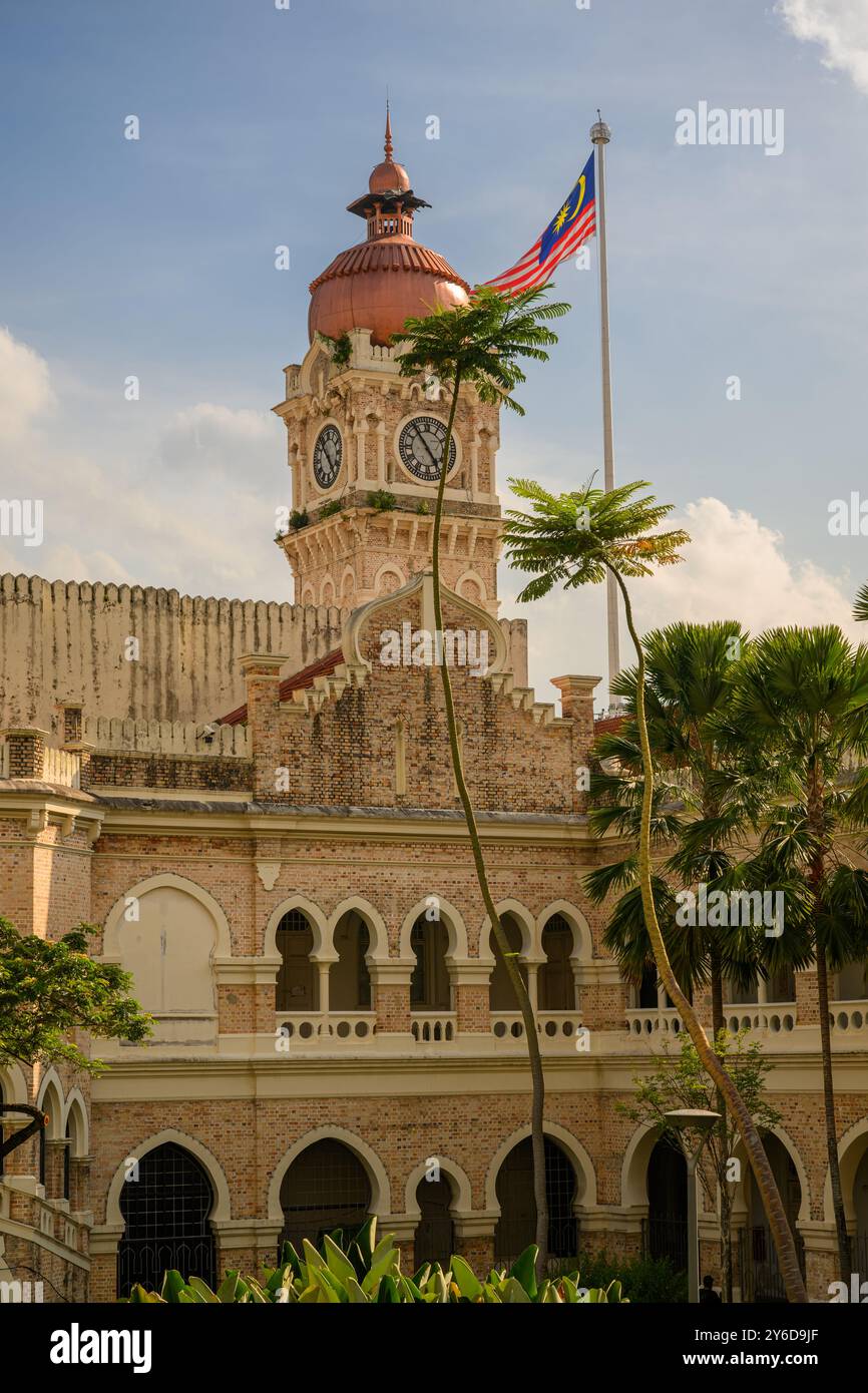 The Sultan Abdul Samad building on a sunny day, Kuala Lumpur, Malaysia ...