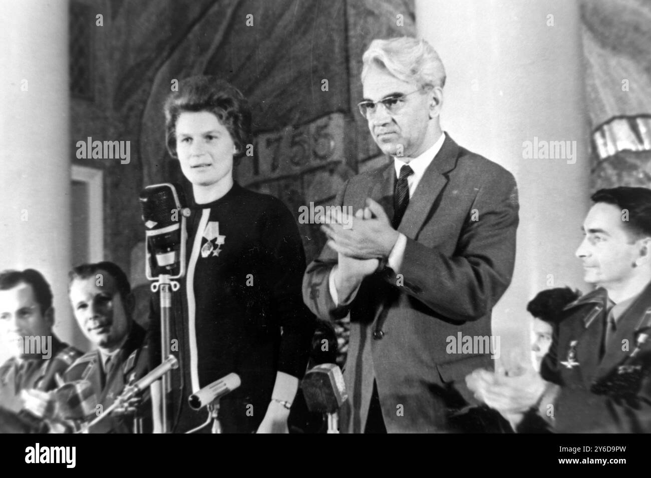 WORLD'S FIRST COSMONAUT SPACEWOMAN COSMONETTE RUSSIAN VALENTINA ...