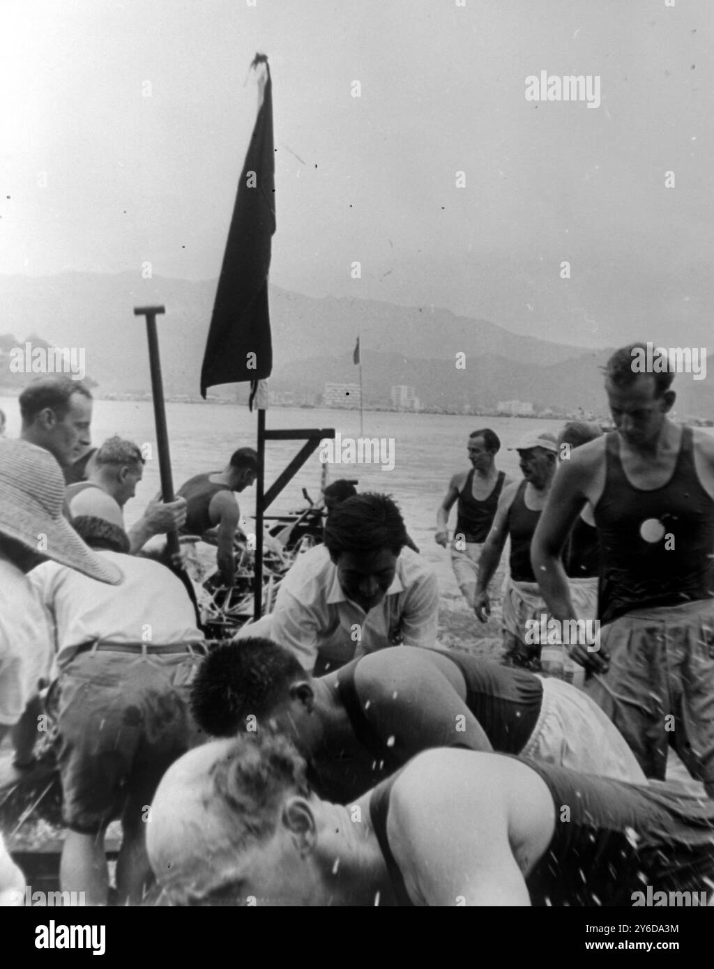 DUKE OF KENT AT BOAT RACE IN HONG KONG ; 28 JUNE 1963 Stock Photo - Alamy