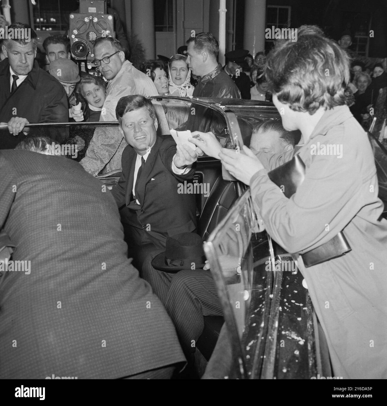 US AMERICAN PRESIDENT JOHN F KENNEDY IN DUBLIN, IRELAND ; 28 JUNE 1963 ...