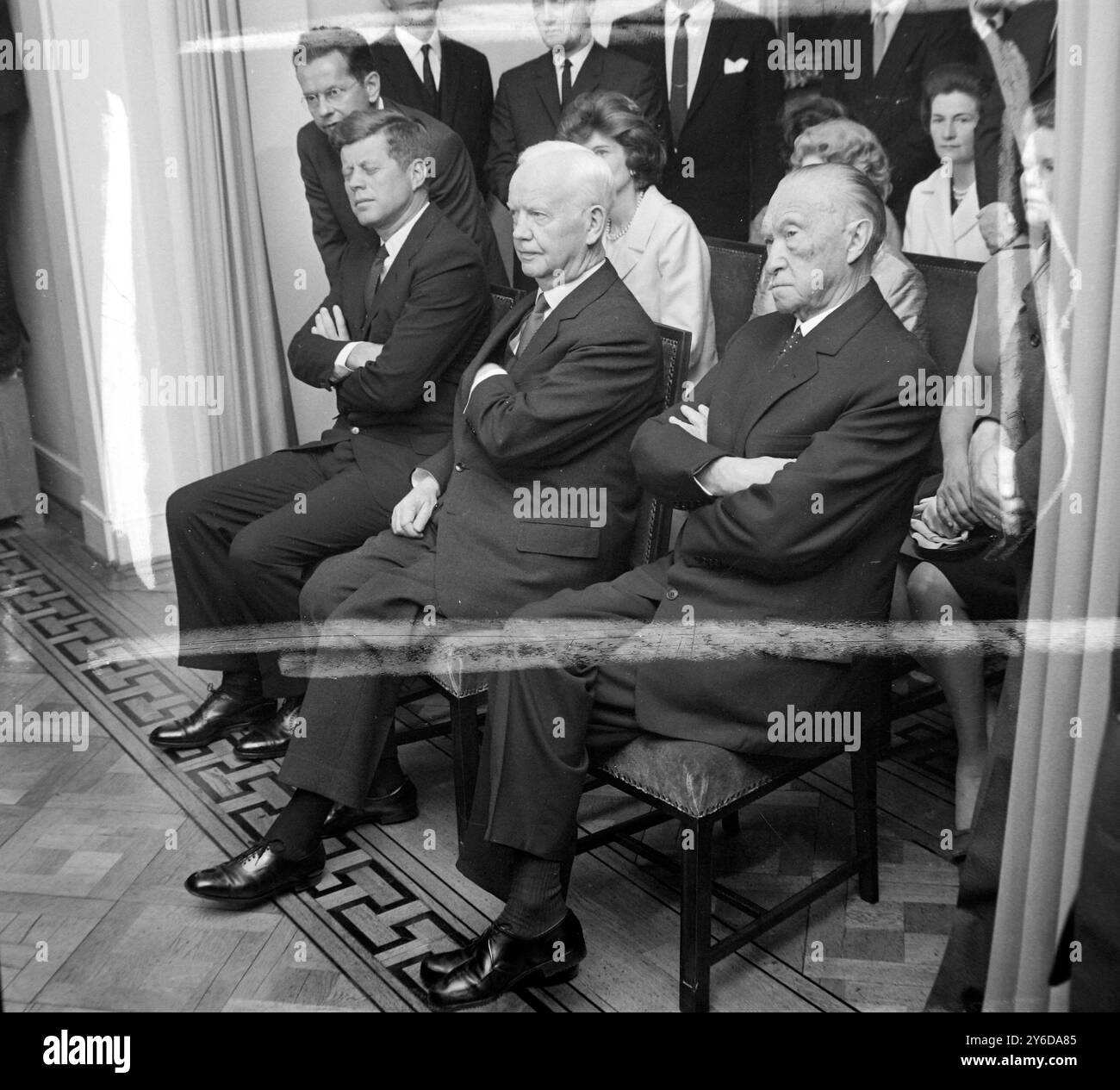 US AMERICAN PRESIDENT JOHN F KENNEDY AT PEACE CORPS INAUGURATION IN ...