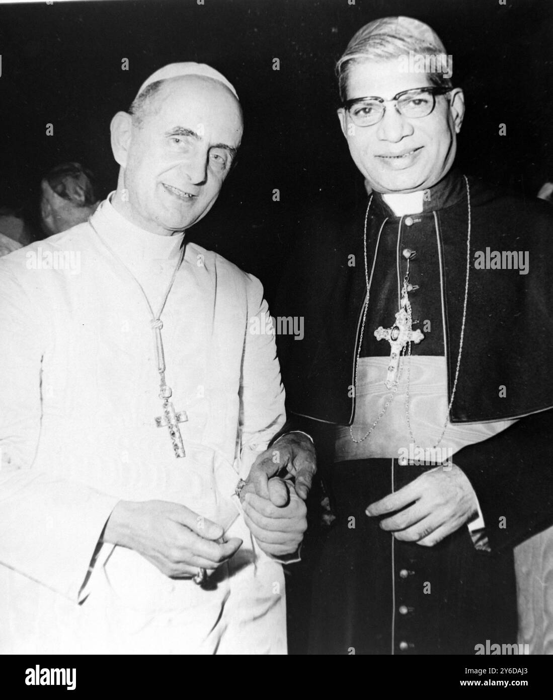 THE NEW POPE IS CARDINAL GIOVANNI BATTISTA MONTINI - POPE PAUL VI IN ...