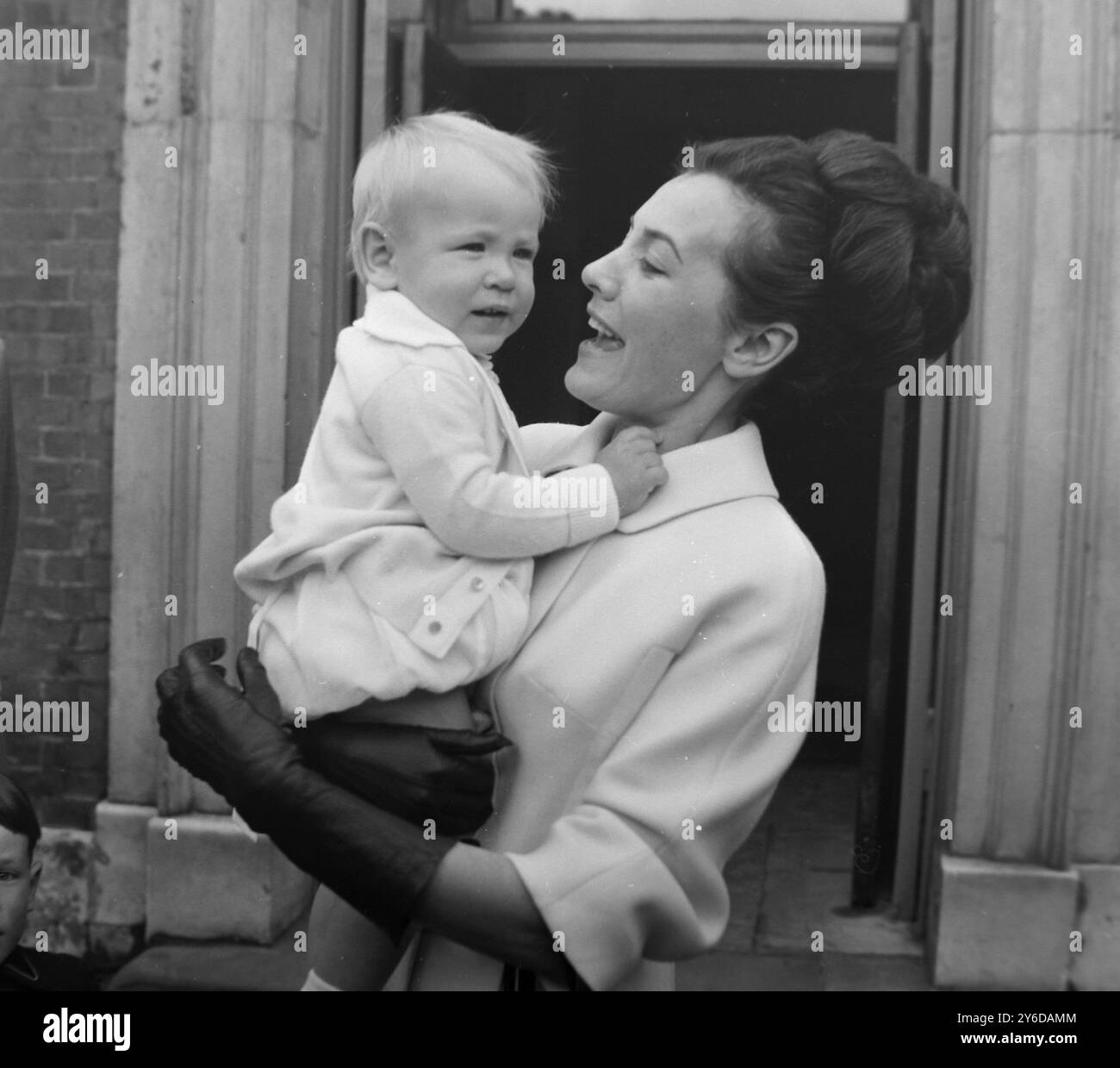 ACTRESS ANN RODGERS WITH SON JONATHAN ROGER HALL IN LONDON / ; 23 JUNE ...