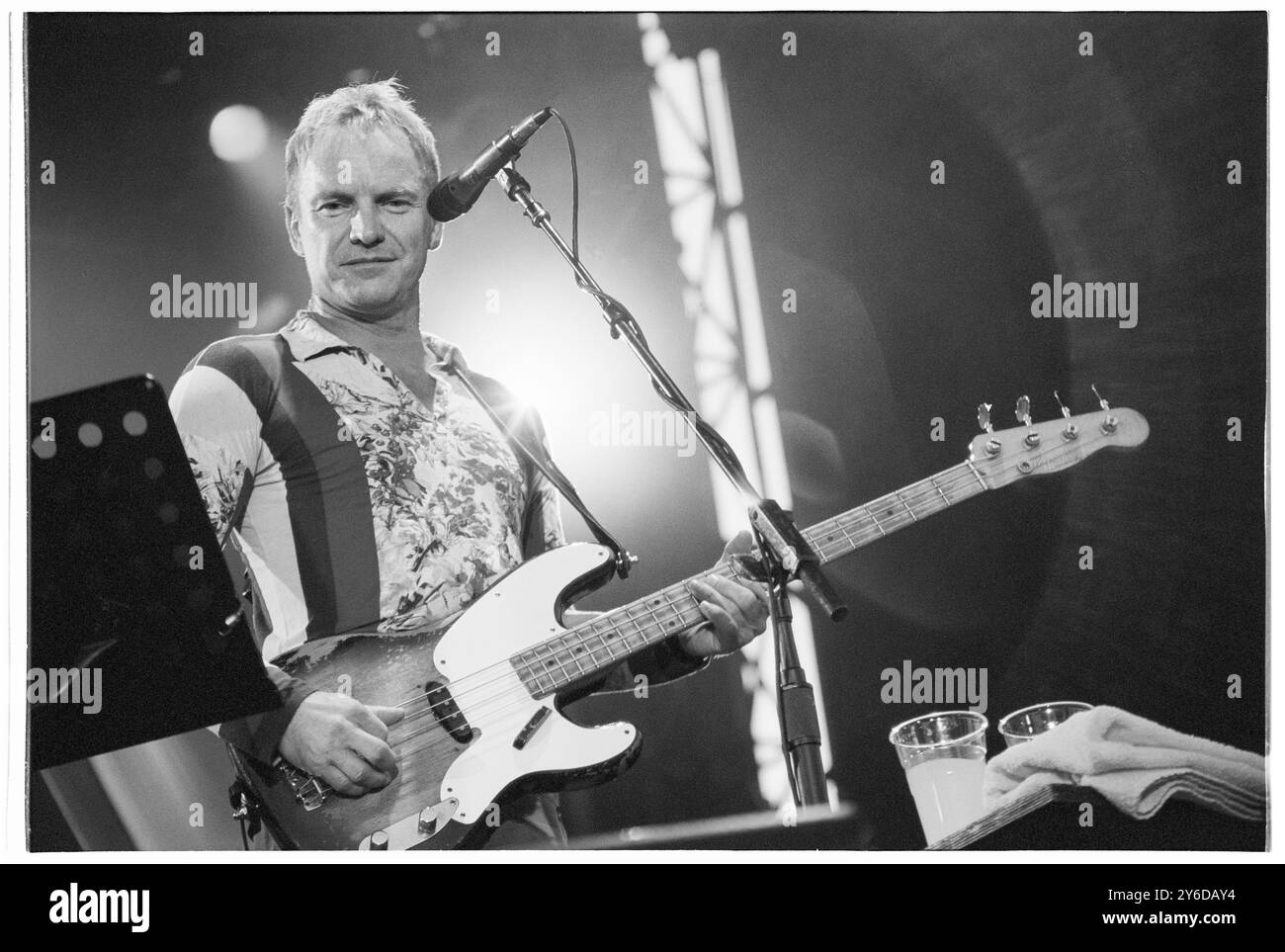 STING, ALL THIS TIME TOUR, CONCERT, 2001: The singer songwriter Sting ...