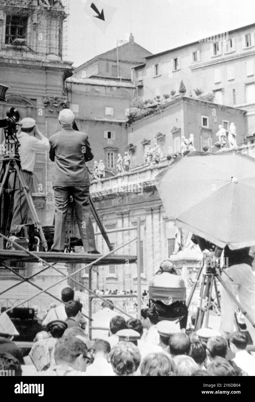 CARDINALS MEET IN SECRET CONCLAVE SMOKE IS BLACK FROM CHIMNEY IN ...