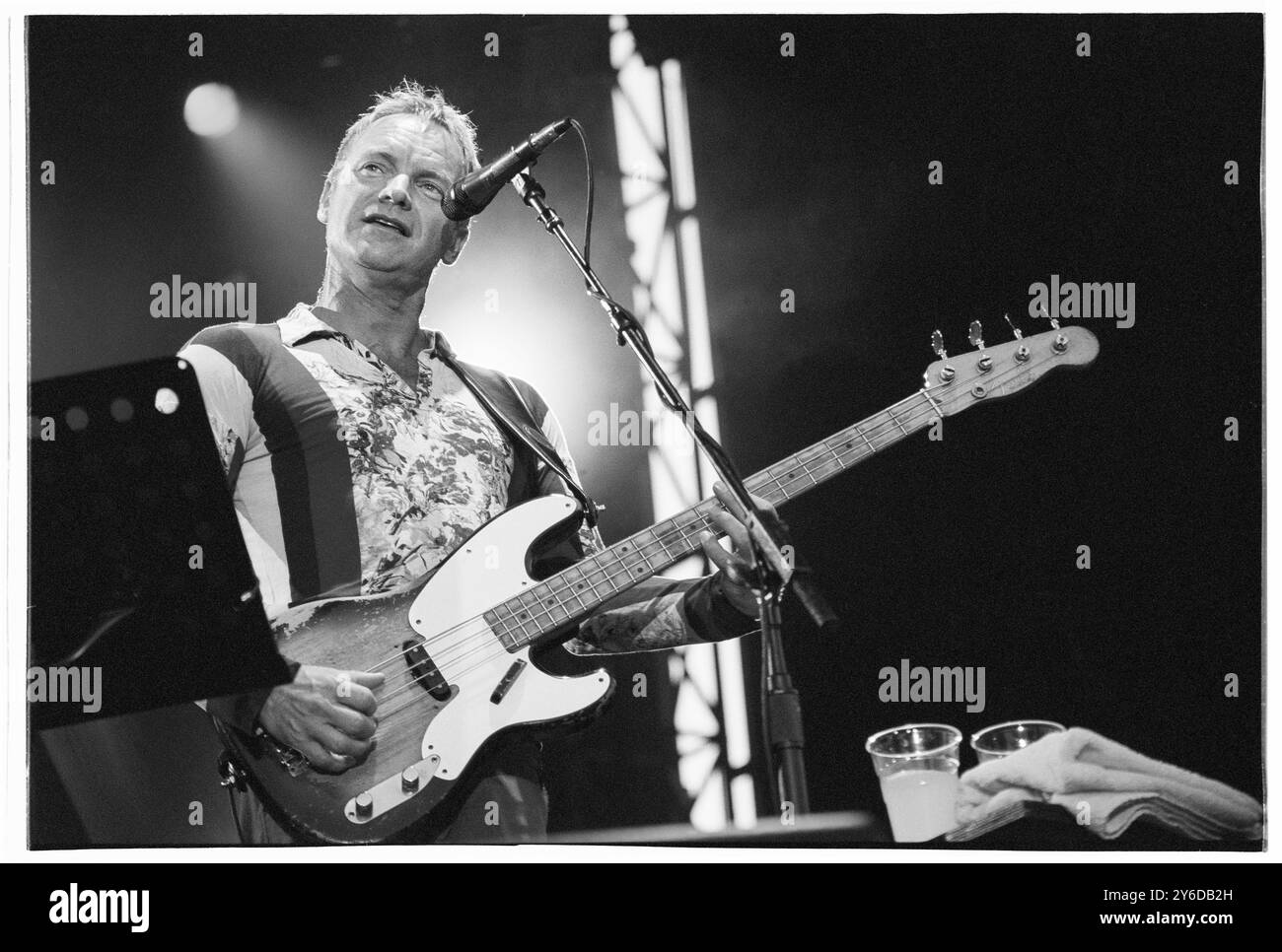 STING, ALL THIS TIME TOUR, CONCERT, 2001: The singer songwriter Sting ...