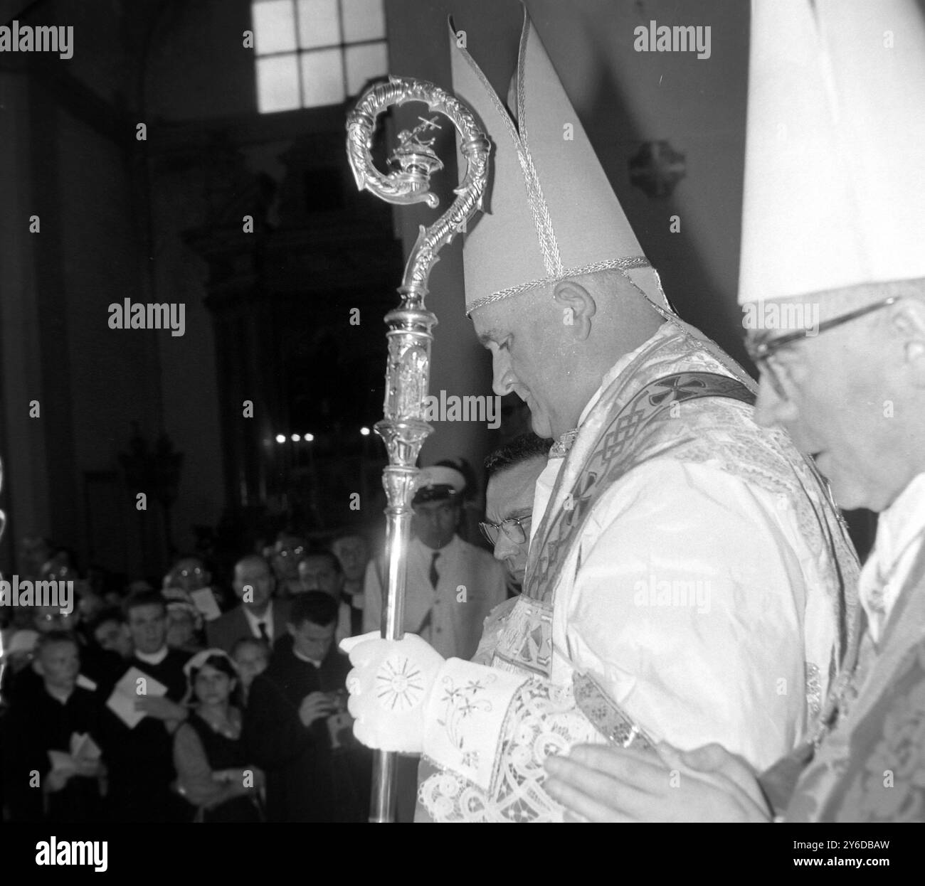 THOMAS RYAN WITH CARDINAL AMLETO CICOGNANI IN ITALY ; 17 JUNE 1963 ...