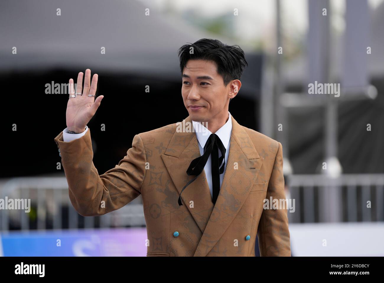 Singaporean actor Desmond Tan arrives for the Seoul International Drama ...