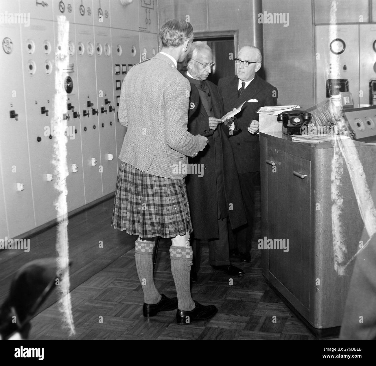 INDIAN PRESIDENT SARVEPALLI RADHARKRISHNAN WITH DUNCAN MILLAR IN ...