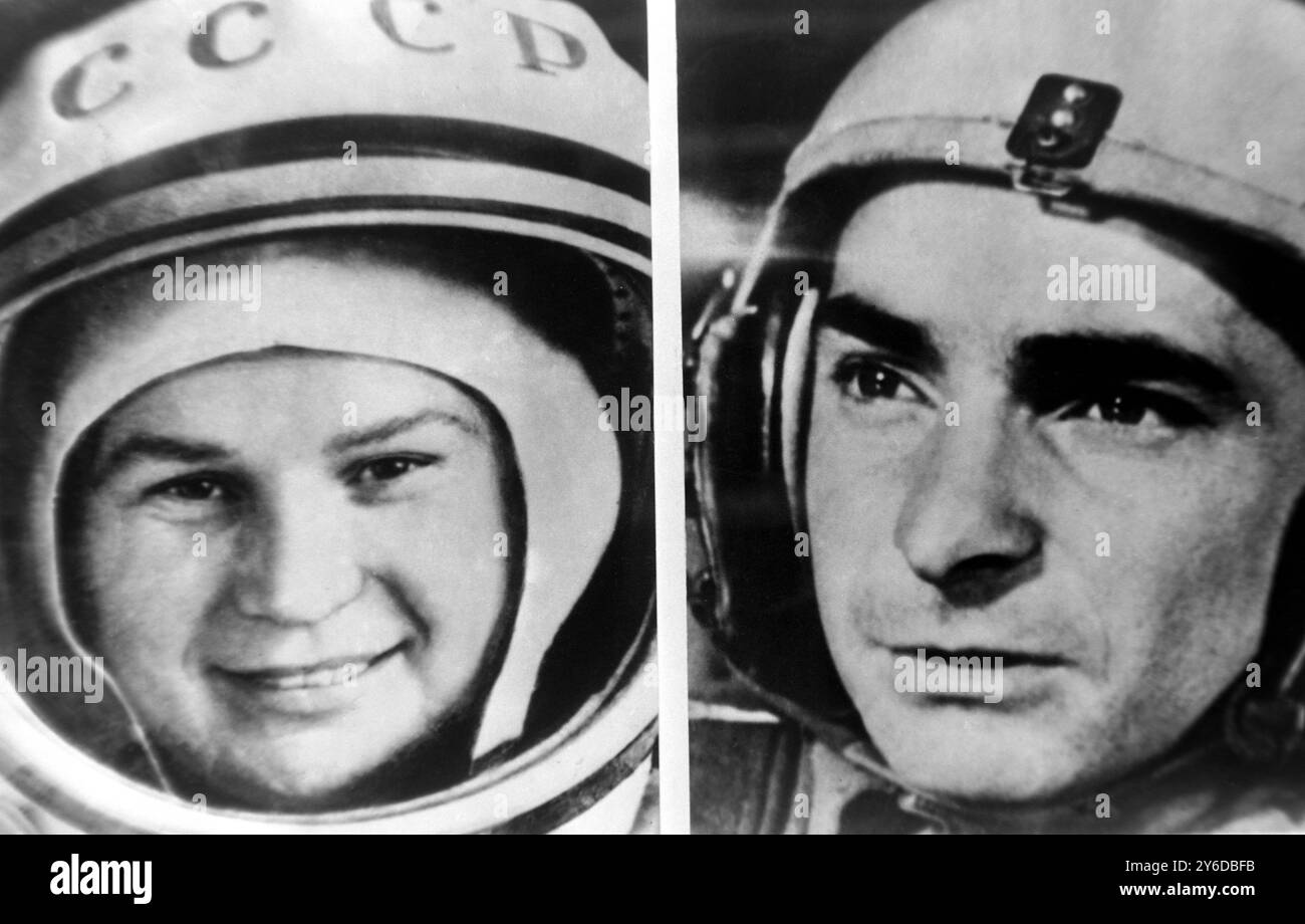 16 JUNE 1963 WORLD'S FIRST WOMAN COSMONAUT, VALENTINA TERESHKOVA, HAS ...