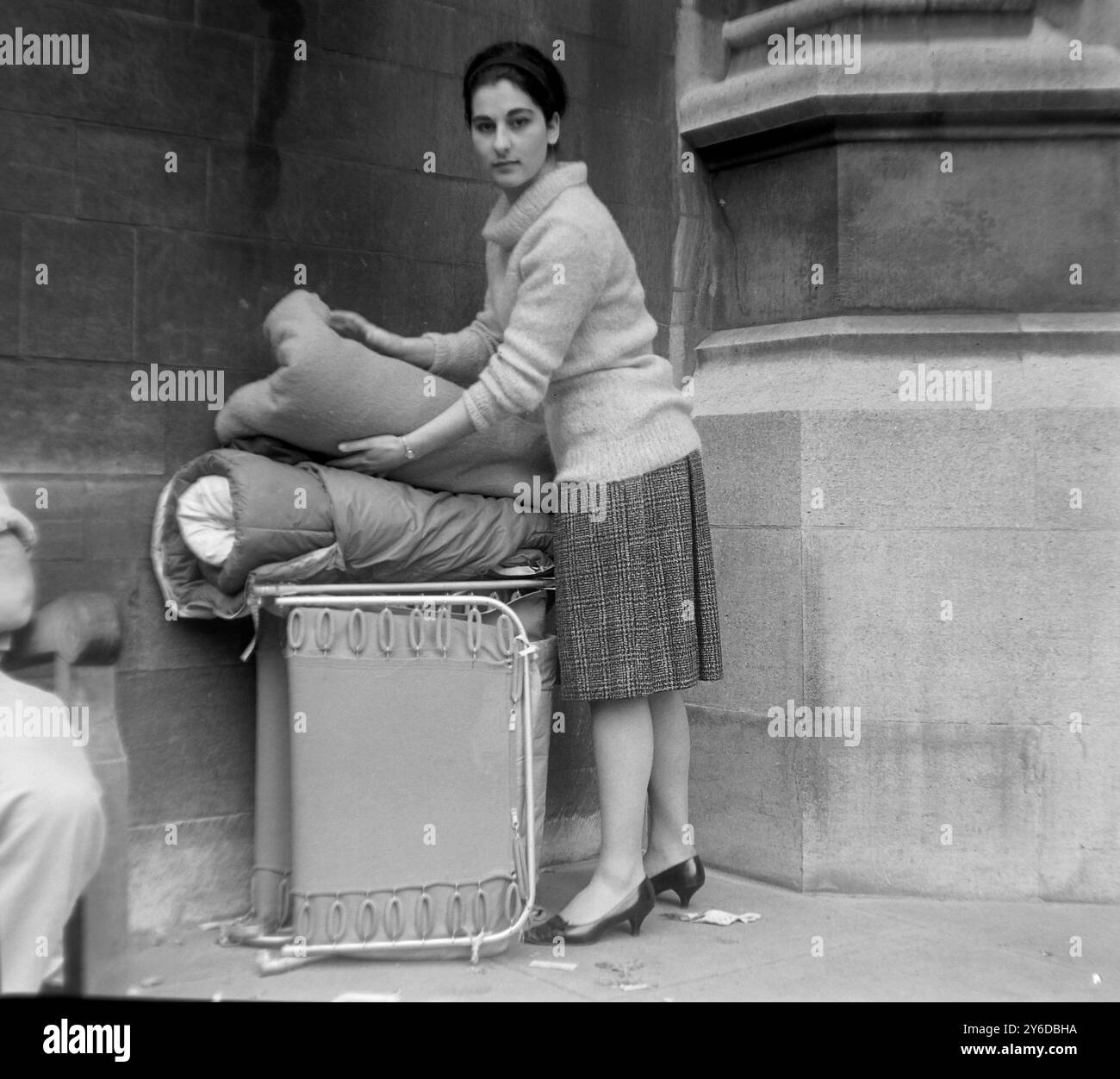 MISS SUSAN HARRIS READY FOR POLITICAL DRAMA IN LONDON / ; 15 JUNE 1963 ...