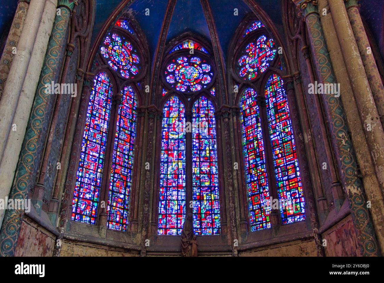 Vaulted Ceiling Of Chartres Cathedral
