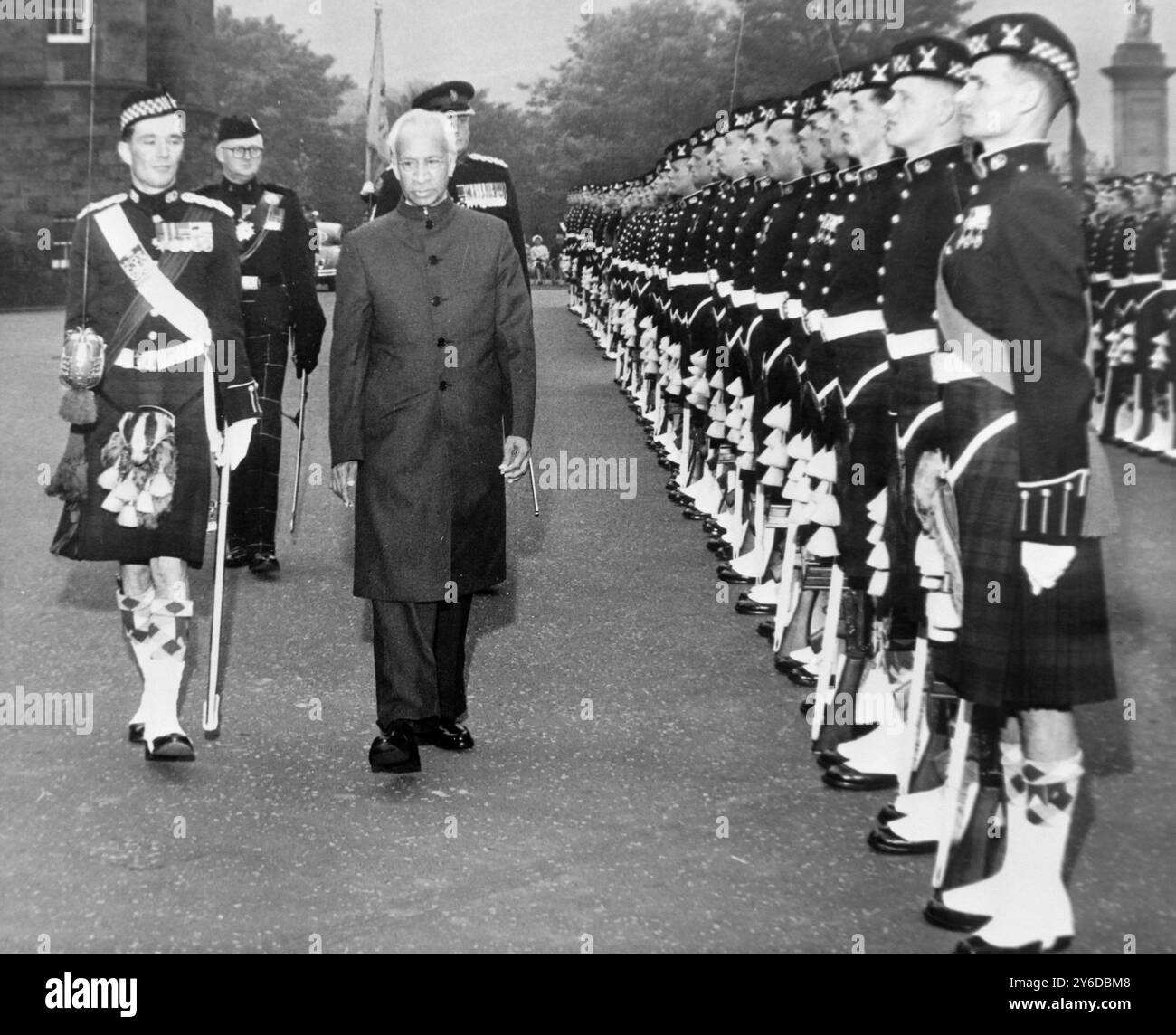 INDIAN PRESIDENT SARVEPALLI RADHARKRISHNAN AT HOLYROOD HOUSE IN ...