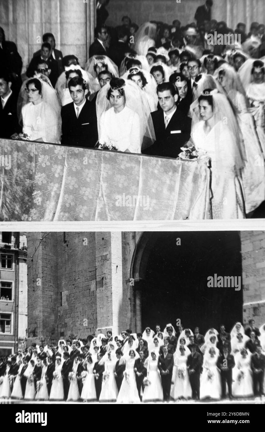 Mass wedding in lisbon hi-res stock photography and images - Alamy