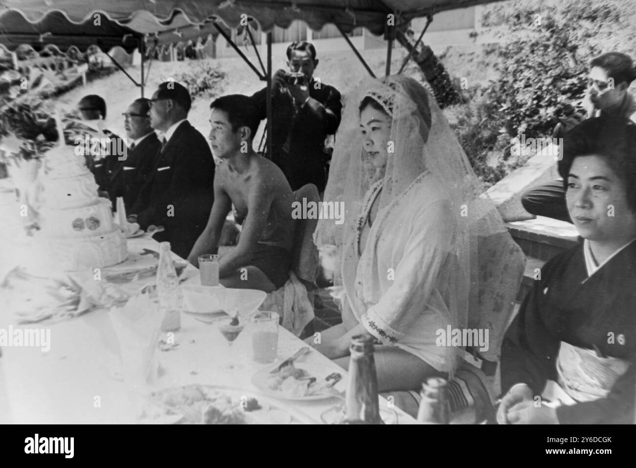 MIZUHO ATARASHI WEDS TOSHIHIRO TAGUCHI IN TOKYO, JAPAN ; 6 JUNE 1963 ...