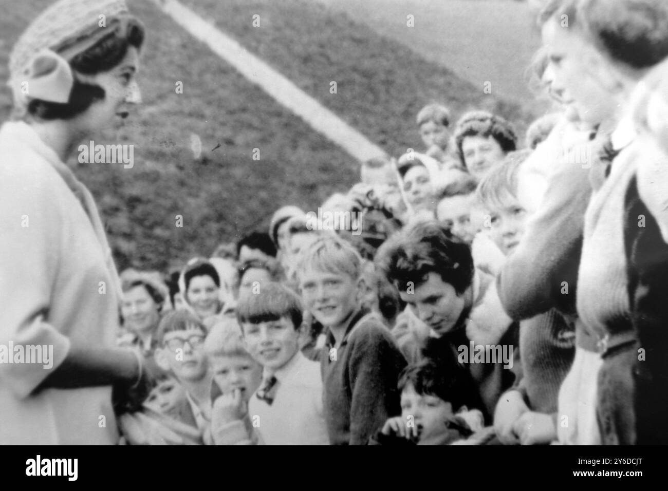PRINCESS ALEXANDRA WITH LORD STRATHCLYDE IN KILMORACH SCOTLAND ; 7 JUNE ...