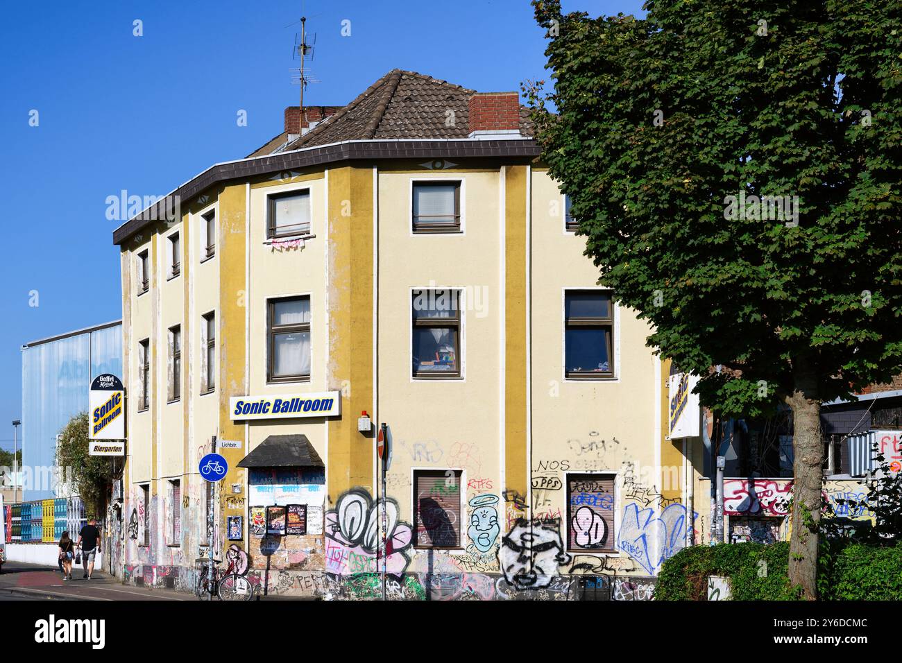 Cologne, Germany, September 21 2024: Building of the legendary punk and ...