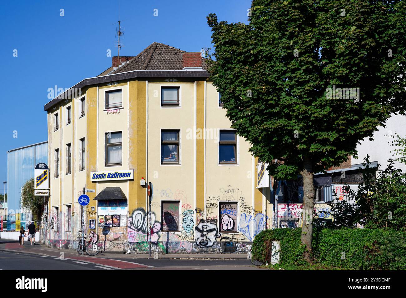 Cologne, Germany, September 21 2024: Building of the legendary punk and ...