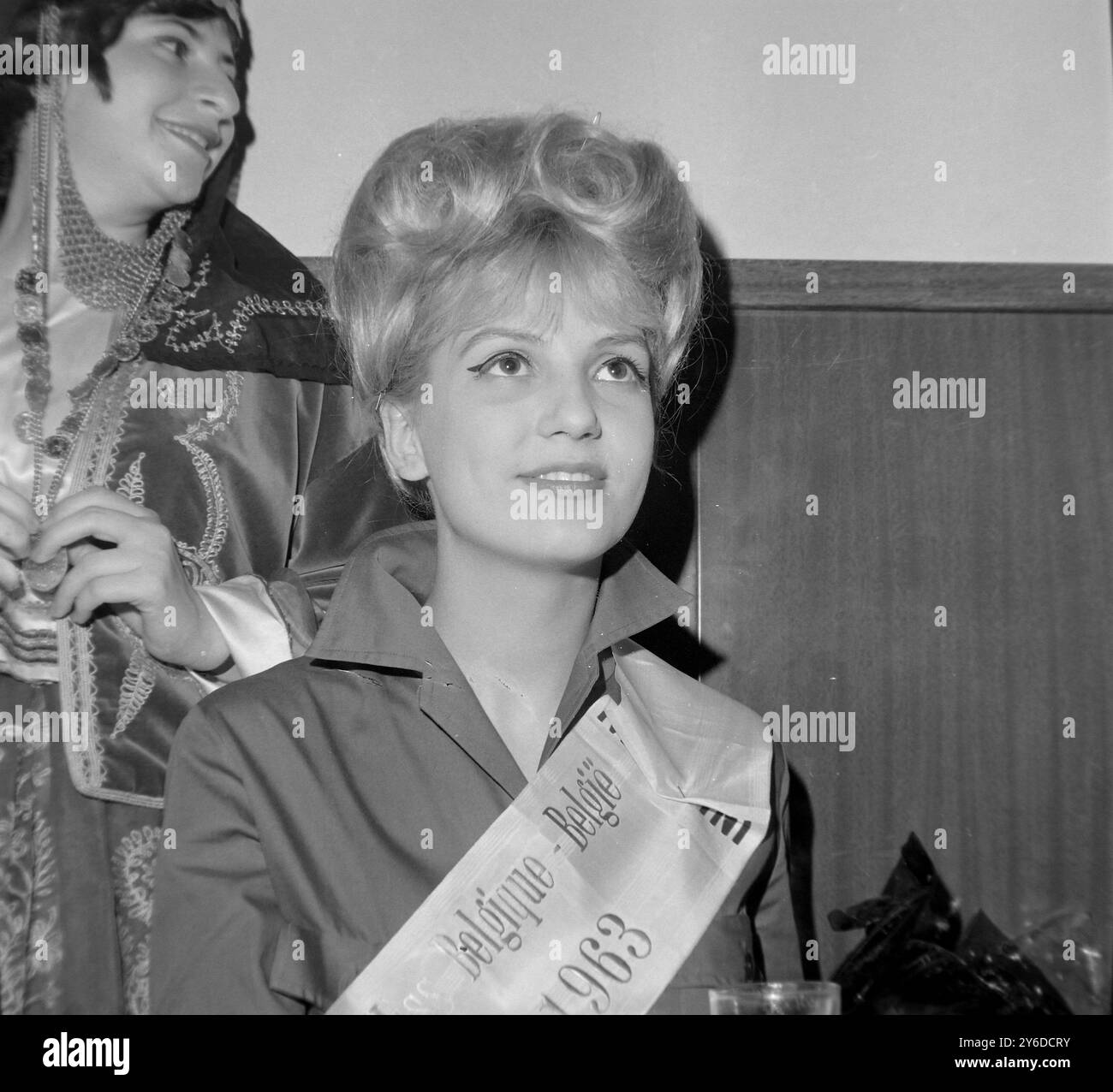 IRENE GODIN MISS BELGIUM AT BEAUTY CONTEST IN BEIRUT, LEBANON / ; 5 ...