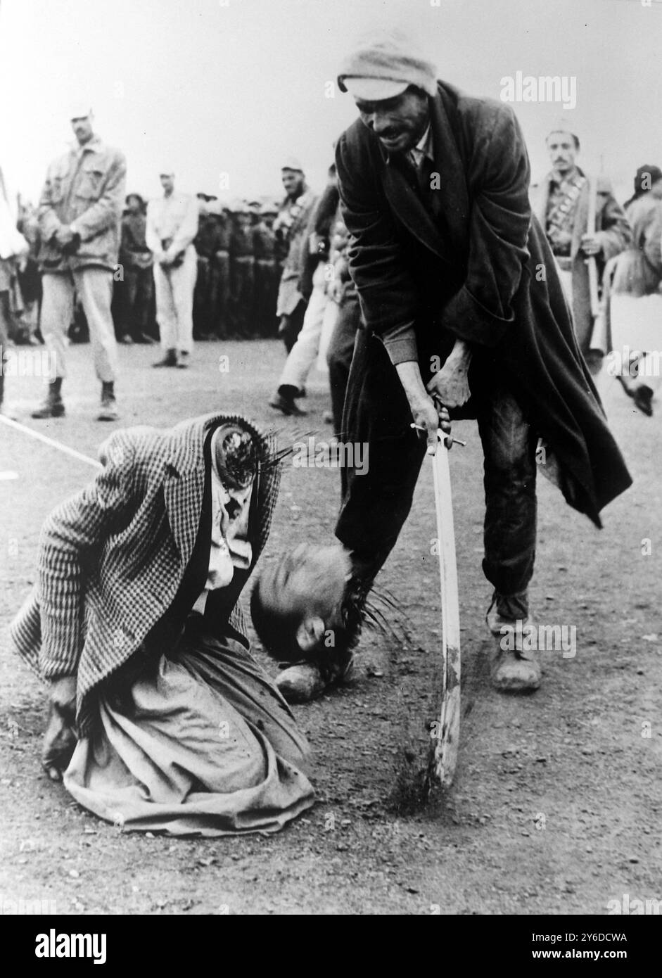 EXECUTIONS YEMENI YOUTH EXECUTED JUSTICE IN YEMEN ; 4 JUNE 1963 Stock ...