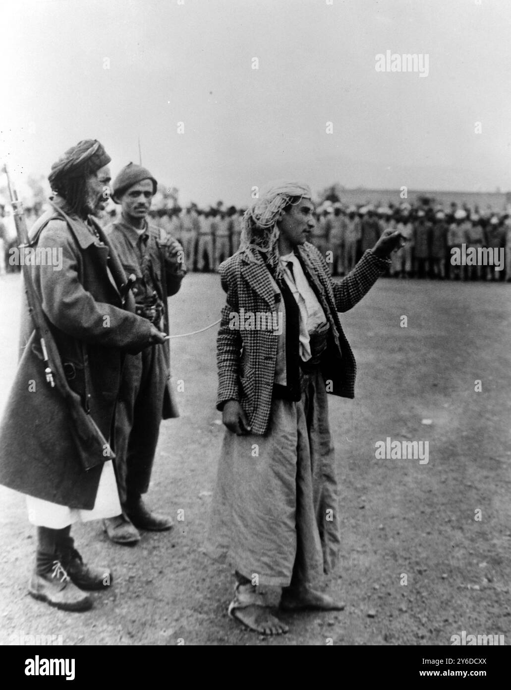 EXECUTIONS YEMENI YOUTH EXECUTED JUSTICE IN YEMEN ; 4 JUNE 1963 Stock ...