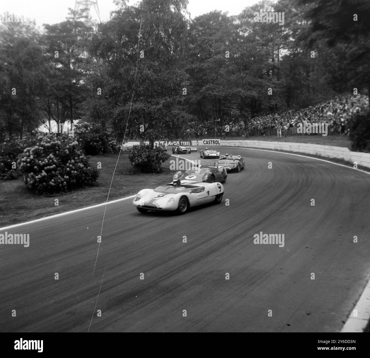 JIM CLARK MOTOR RACING DRIVER WINS AT CRYSTAL PALACE TROPHY RACE IN ...