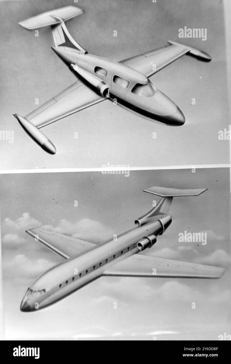 AVIATION ME P 308 JET TAIFUN AND ME P 160 ARTIST IMPRESSION ; 1 JUNE ...