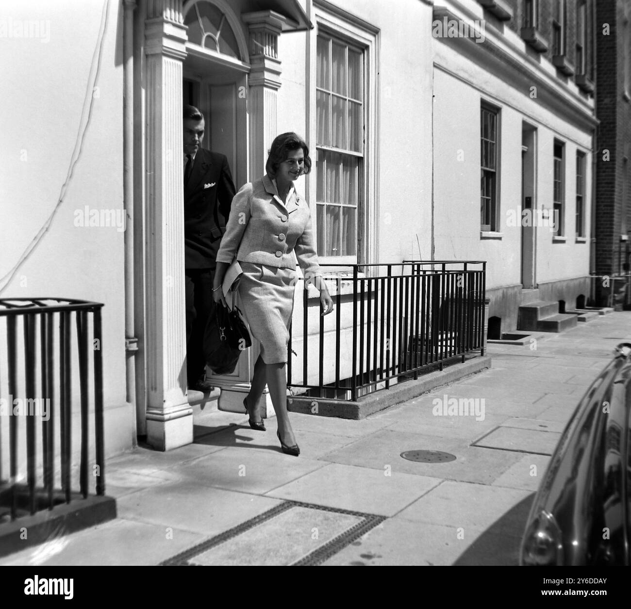 PRINCESS ALEXANDRA WITH ANGUS OGILVY BACK IN LONDON ; 31 MAY 1963 Stock ...