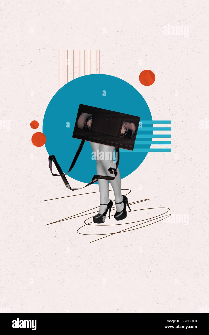 Trend artwork sketch image composite photo collage of bodyless woman ...