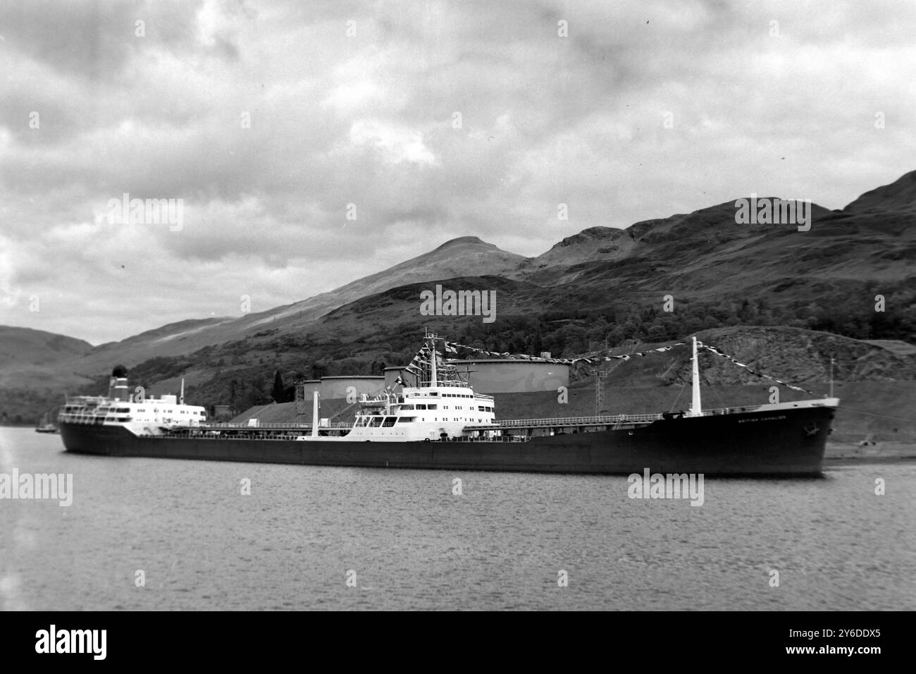 BRITISH PETROLEUM TANKER BRITISH CAVALIER IN DUMBARTON, SCOTLAND ; 28 ...