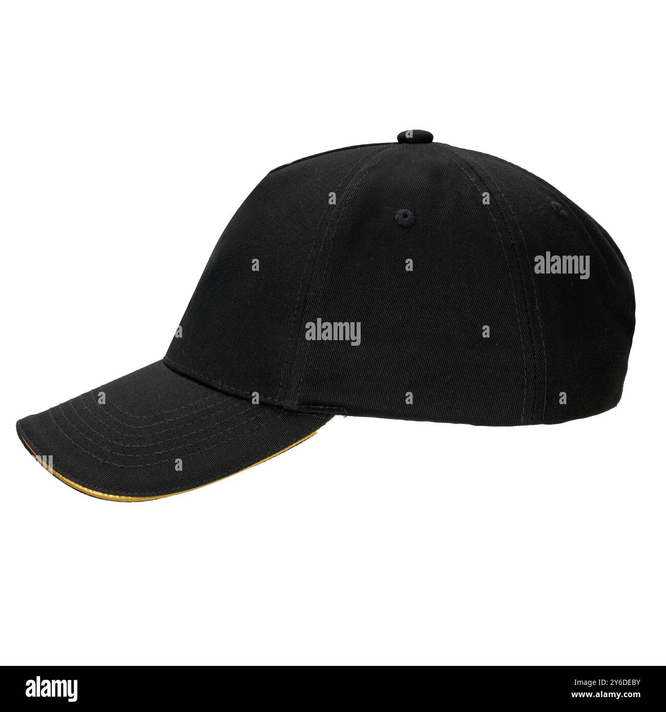 Yellow and black baseball cap hi-res stock photography and images - Alamy