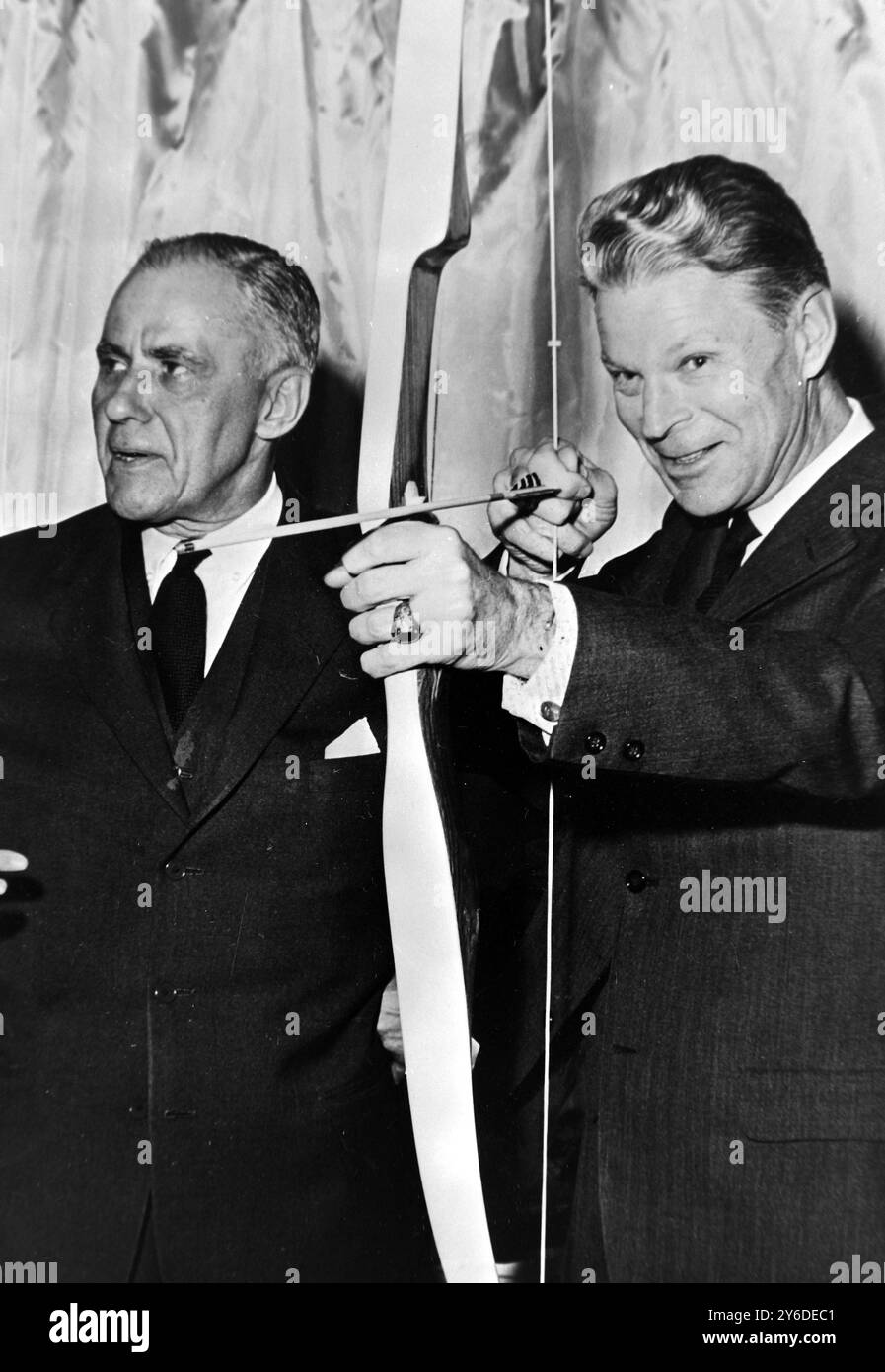 GENERAL LAUROS NORSTAD OF USAF IN SWEDEN / ; 27 MAY 1963 Stock Photo ...